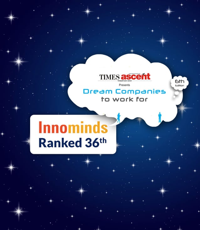 Innominds Ranked 36 as ‘Dream Companies to work for’