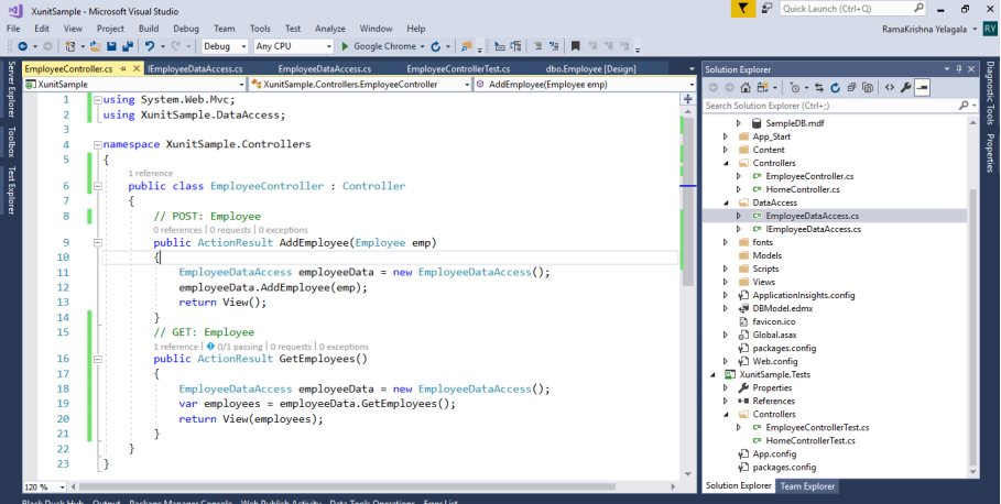 An Easy Way to Create a Sample Unit Test Project With xUnit