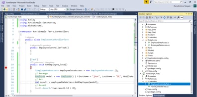 An Easy Way to Create a Sample Unit Test Project With xUnit