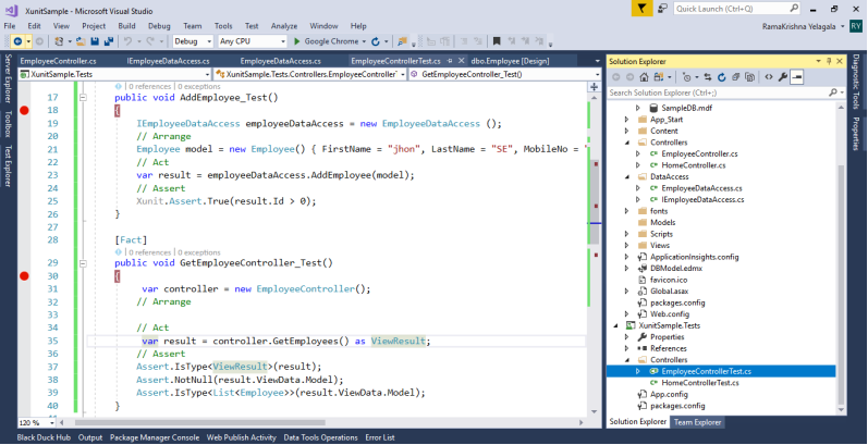 An Easy Way to Create a Sample Unit Test Project With xUnit