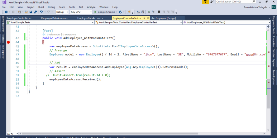 An Easy Way to Create a Sample Unit Test Project With xUnit