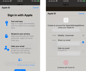 Social Login Using 'Sign-in with Apple'