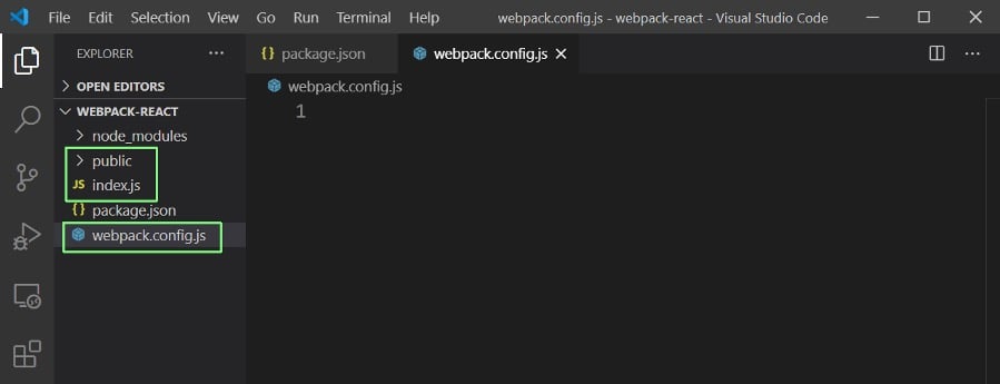 Create a react app without create-react-app