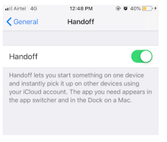 Work Seamlessly on Different Devices Using iOS Handoff Feature