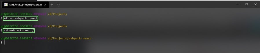 Create a react app without create-react-app