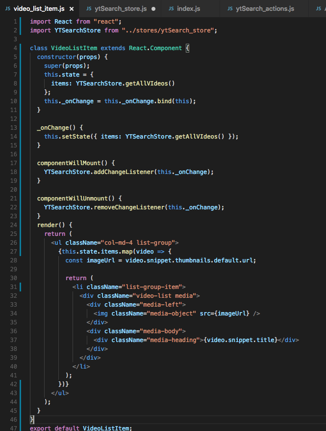 Refactoring YouTube Player to Use Flux — Part 1