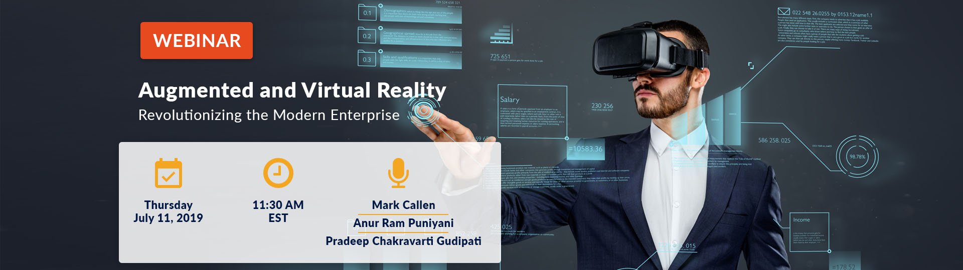 AR and VR Revolutionizing the Modern Enterprise| Webinar
