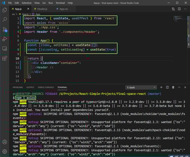 Build A Simple App Using Final Space Api In Reactjs