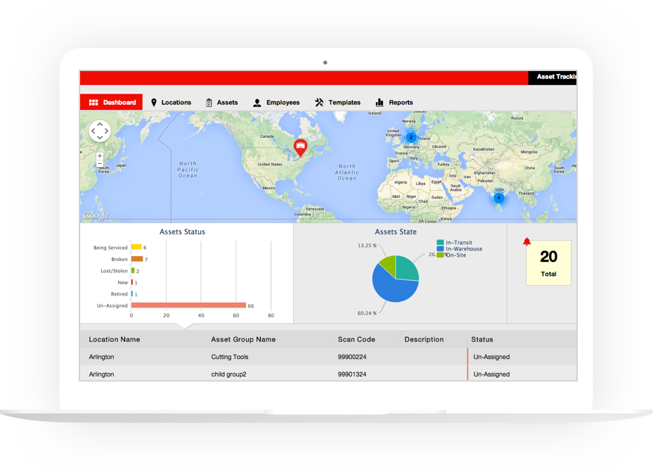 Asset Tracking and Management for Construction Professionals